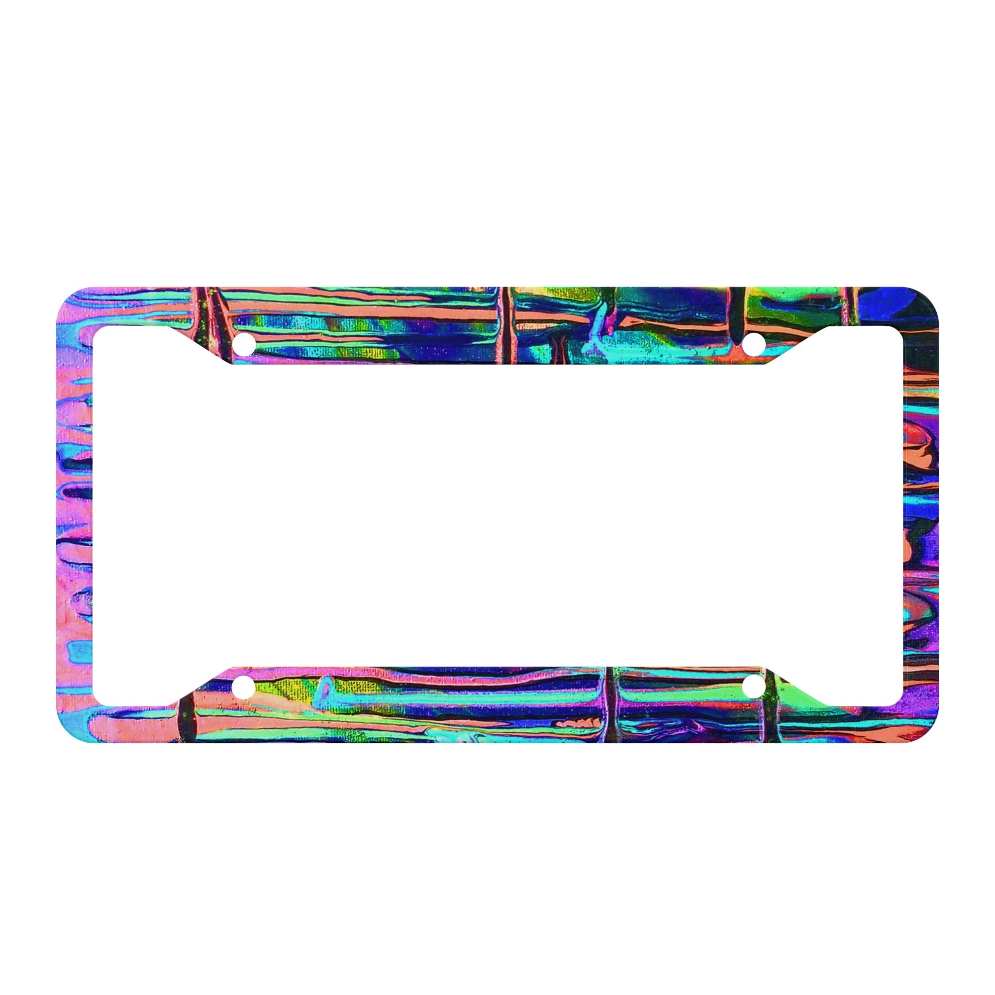 Drip License Plate Frames – Armstrong Design and Art